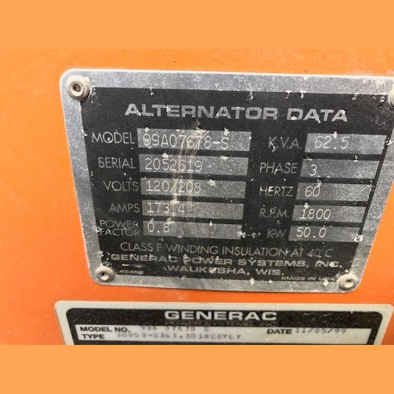 Generac 50 kW Diesel Generator