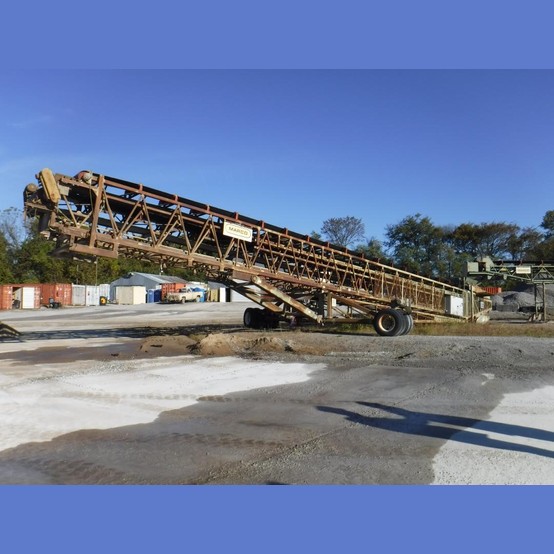 Marco 36 in. x 140 ft. Tubular Truss Telescopic Radial Stacker