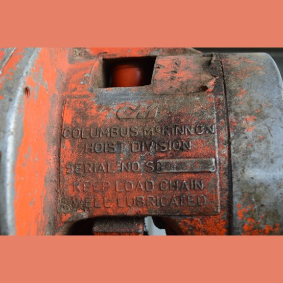 Columbus Mckinnon 3 Ton Cyclone Hand Chain Hoists