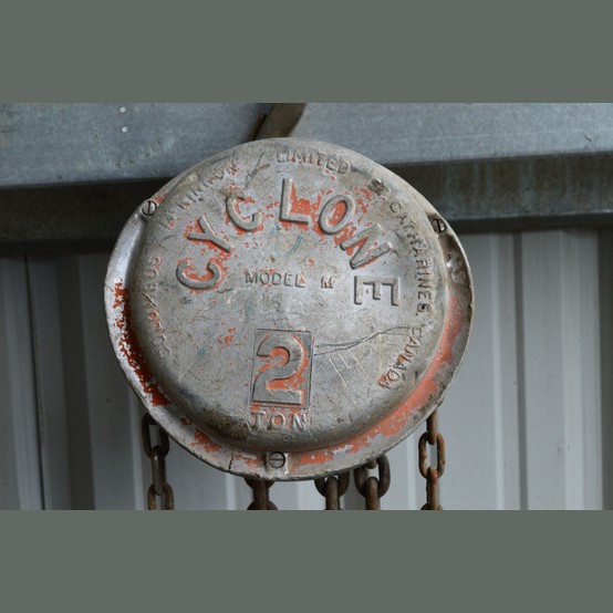 Columbus Mckinnon 2 Ton Cyclone Hand Chain Hoist