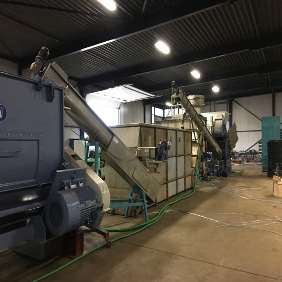 HDPE Plastic Recycling Wash Line