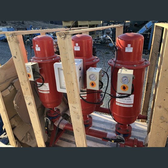 Orival 4 in. Automatic Self-Cleaning Water Filter