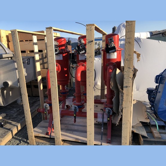 Orival 4 in. Automatic Self-Cleaning Water Filter