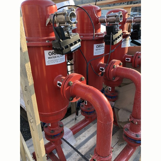 Orival 4 in. Automatic Self-Cleaning Water Filter