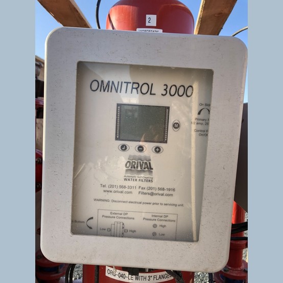 Orival 4 in. Automatic Self-Cleaning Water Filter