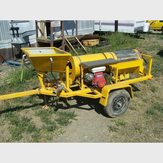 Gold Testing Trommels sold by Savona Equipment are used in Placer Mining