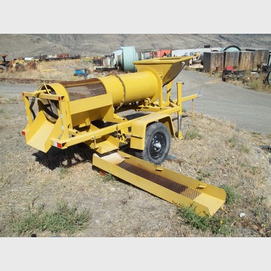 Gold Testing Trommels sold by Savona Equipment are used in Placer Mining