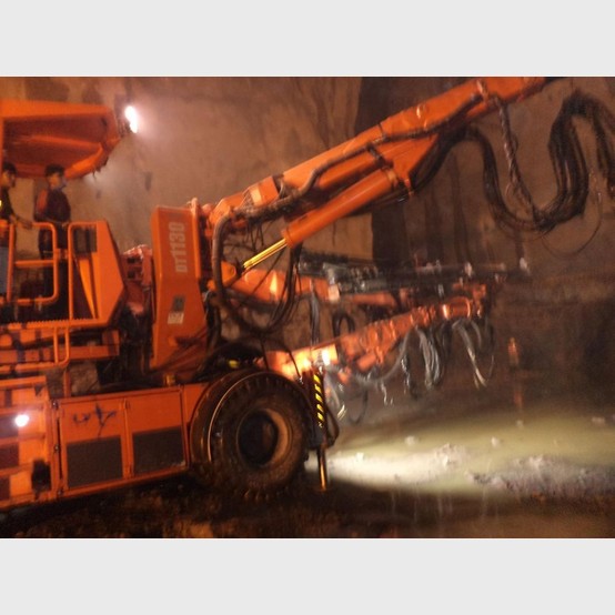 2010 Sandvik Jumbo Drills Sold by Savona Equipment are used in ...