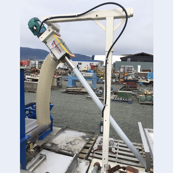 3 in. Mobile Flexible Screw Conveyor