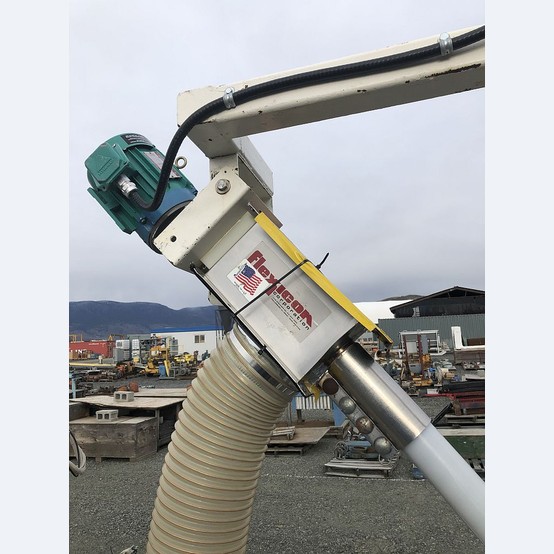 3 in. Mobile Flexible Screw Conveyor