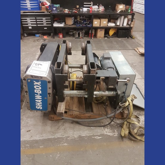 Shaw-Box 7.5 Ton World Series Wire Rope Hoist