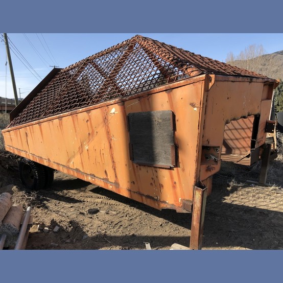 9 x 14 Grizzly Screen Hopper