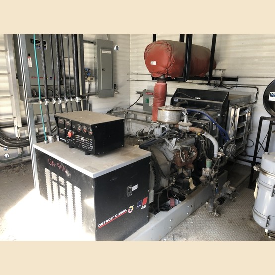 50 HP Variable Volts Natural Gas Generator