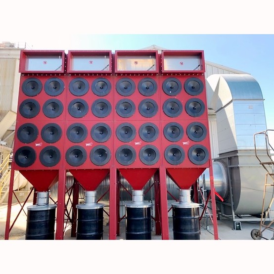 Micro Air 4,000 - 20,000 CFM Baghouse Dust Collector