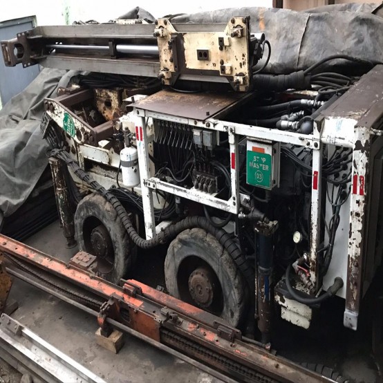 Perforadora de Roca Boart Longyear Stopemaster HX