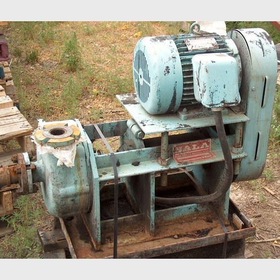 Used Sala Slurry Pump. Model: STHM-22WFR. Supplied with a 7.5 HP 575 ...
