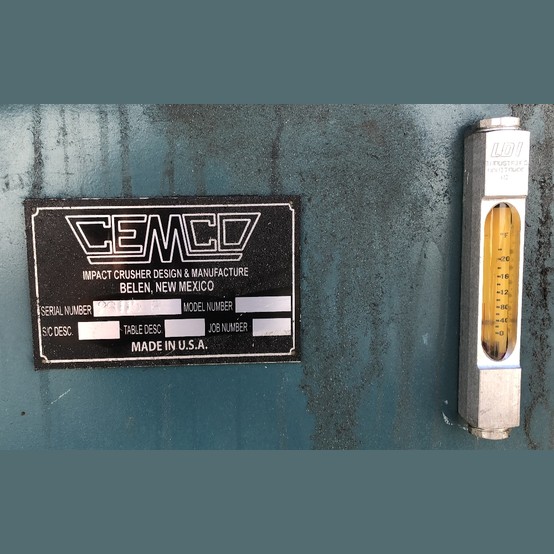 Cemco 35 VSI Impact Crusher