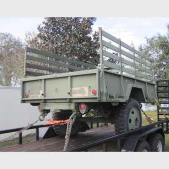Utility trailer supplier worldwide | Used heavy duty military trailer ...