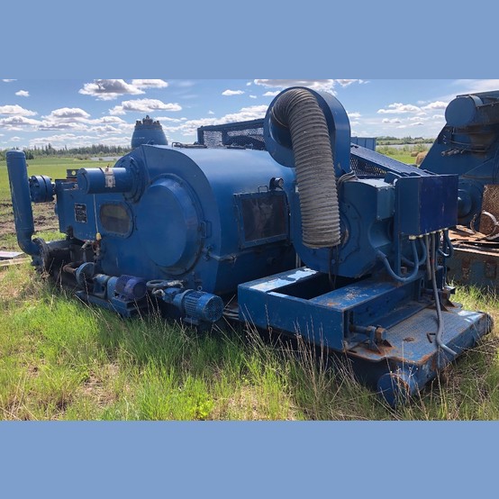 Bomco Oilfield Triplex Skid Mounted Mud Pump