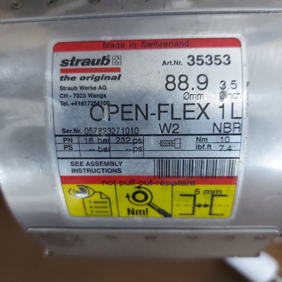 Straub Pipe Couplings