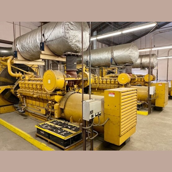 Caterpillar 1400 kW 4160 Volt Diesel Generators