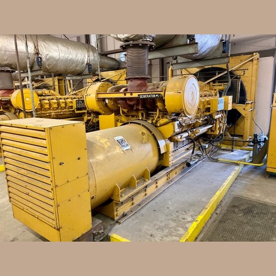 Caterpillar 1400 kW 4160 Volt Diesel Generators