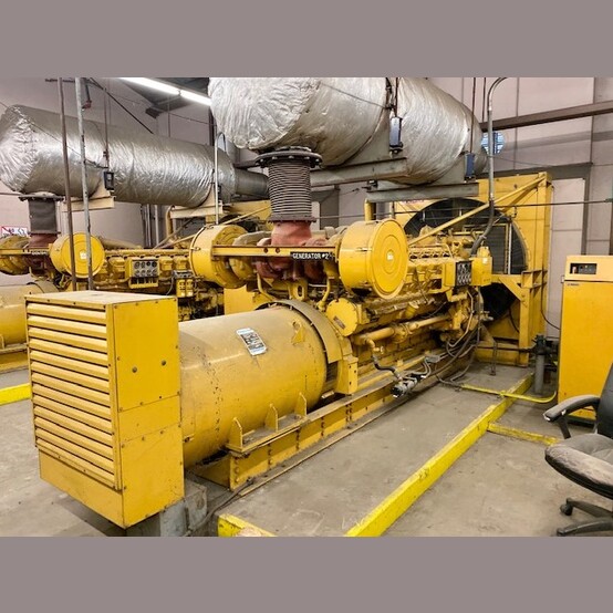 Caterpillar 1400 kW 4160 Volt Diesel Generators