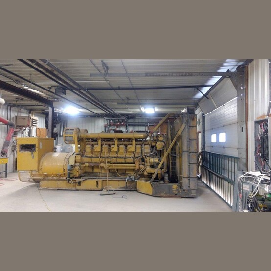 Caterpillar 1600 kW 600 Volt Diesel Generator
