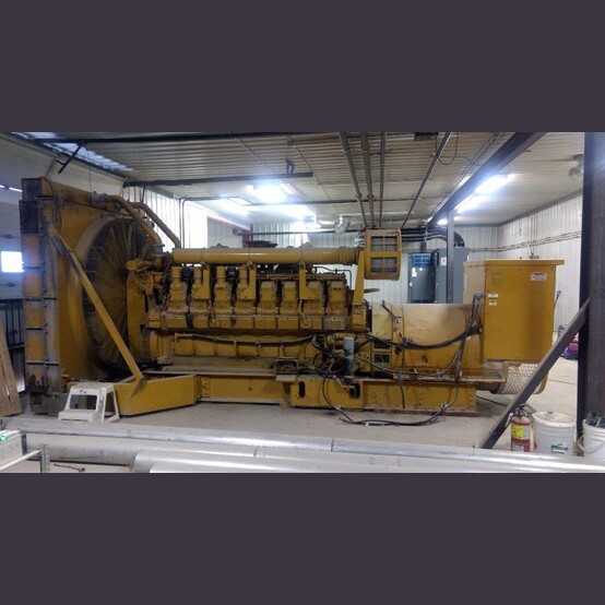 Caterpillar 1600 kW 600 Volt Diesel Generator