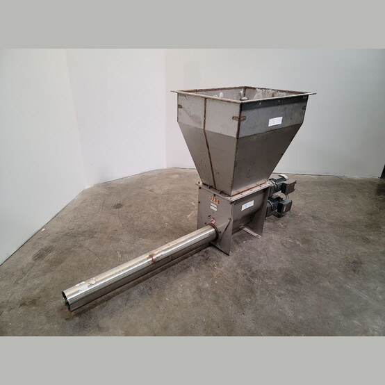 4 in. Dia. Stainless Steel Screw Auger Feeder