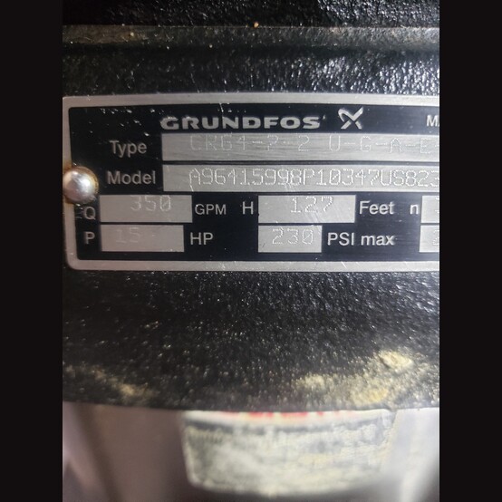 Grundfos CR64 Centrifugal Pump