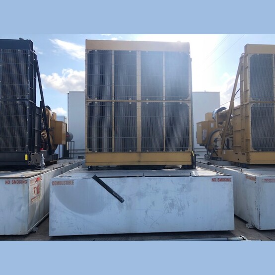 Caterpillar 1500 kW 277/480 Volt Diesel Generator