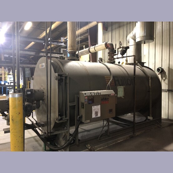 Fulton 7890 MBTUH Hot Water Boiler