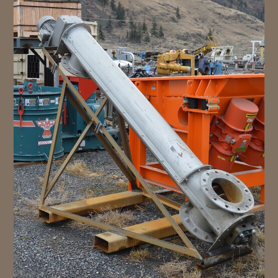 Stainless Steel 10 in. Dia. x 10 ft. long Auger