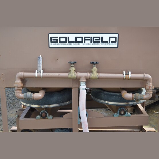 Goldfield 30 in. Duplex Mineral Jig