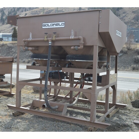 Goldfield 42 in. Quadplex Mineral Jig