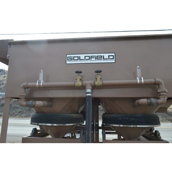 Goldfield 42 in. Quadplex Mineral Jig